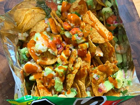 Tostitos con camarones | Munchies Lab