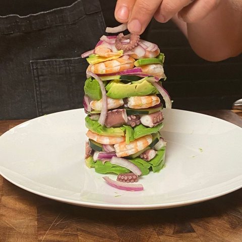 Torre de mariscos | Munchies Lab