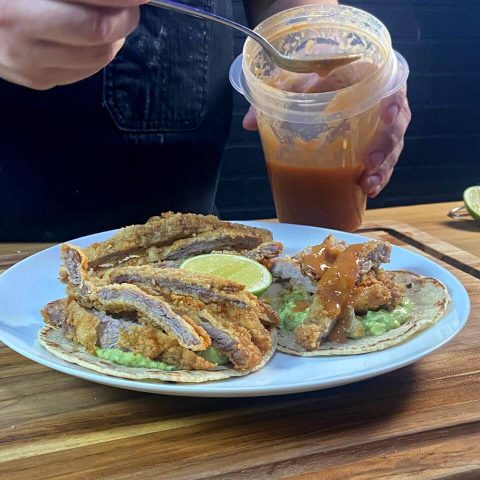 Taco de Milanesa de Res | Munchies Lab